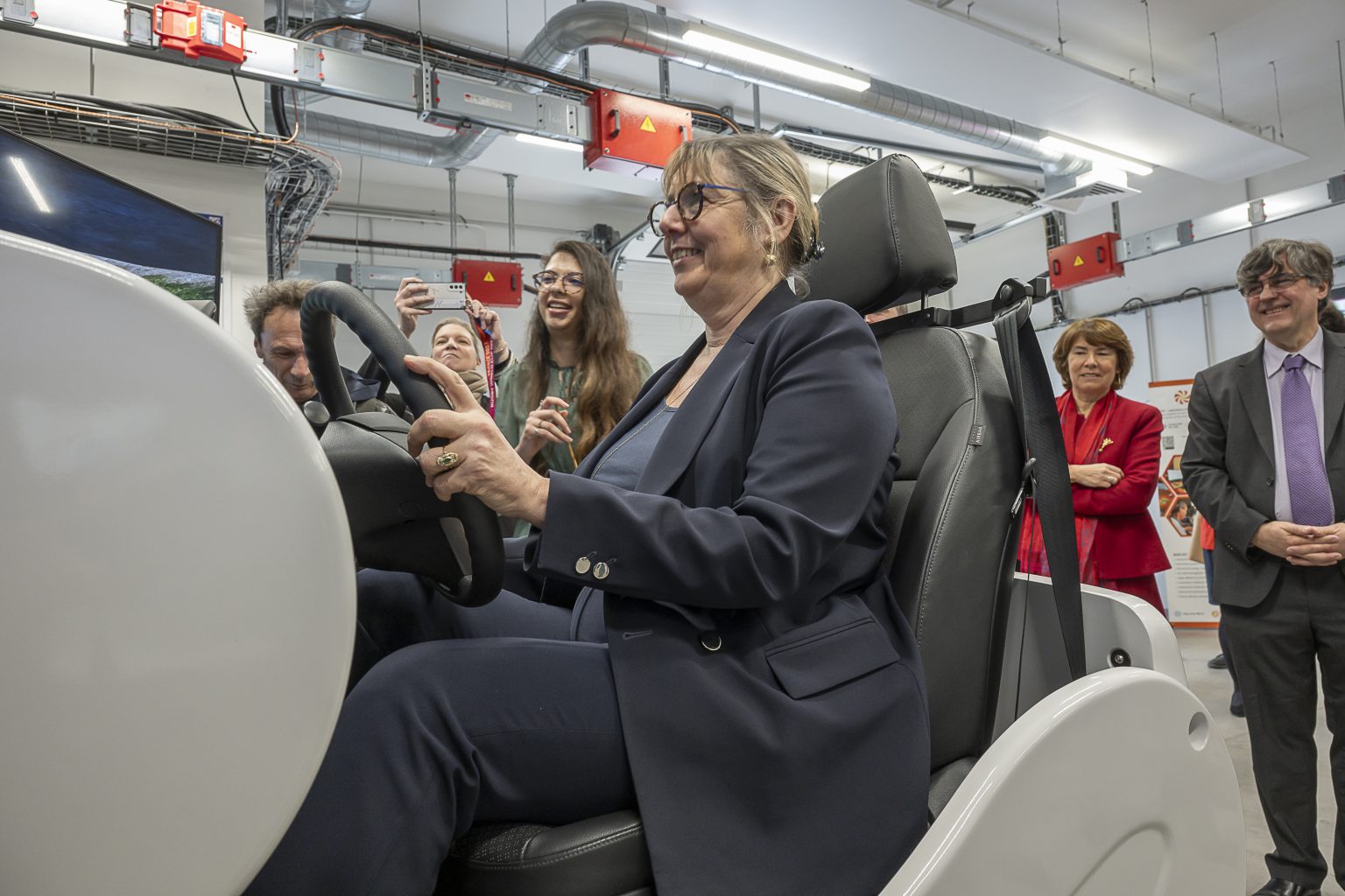 Visite ministérielle de la plateforme eV du L2EP, 18 Mars 2024 ...